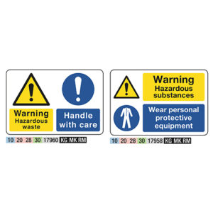 Combination Hazard & Mandatory Signs - Kingdom Industrial Supplies Ltd